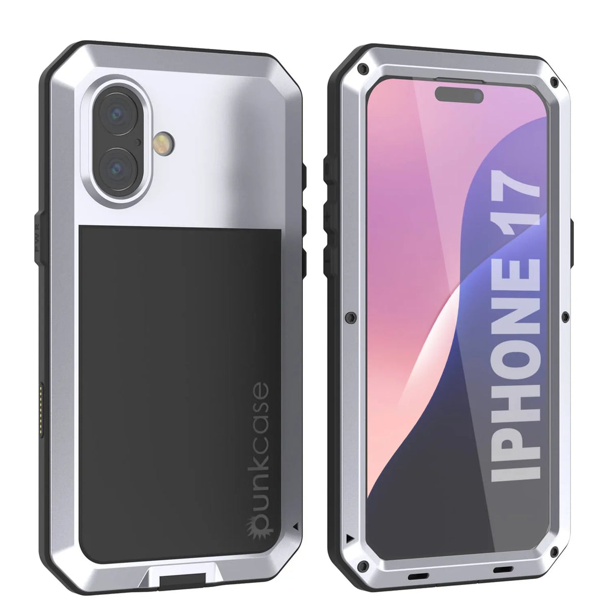 iPhone 17 Metal Case, Heavy Duty Military Grade Armor Cover [shock pro ...
